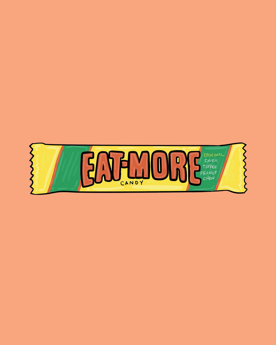 Eat-More Bar Print – Kate Fudge Art