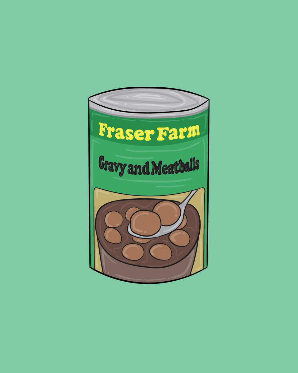 Gravy and Meatballs Print – Kate Fudge Art