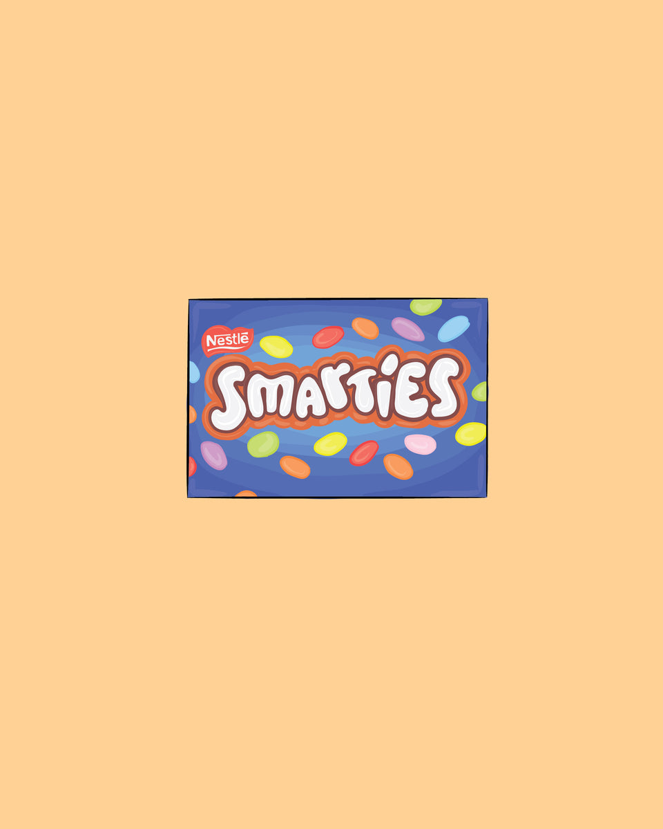 Smarties Print – Kate Fudge Art