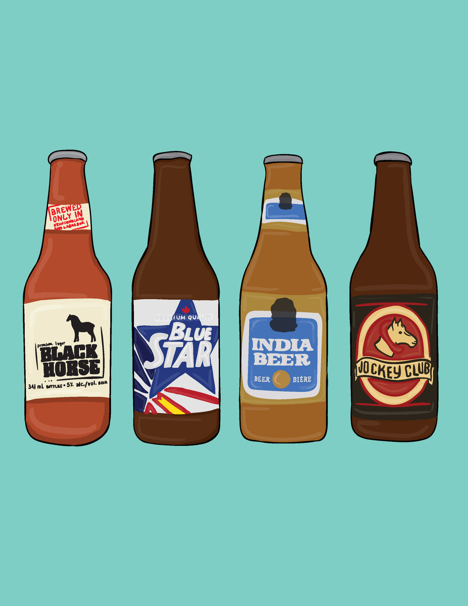 NL Beer Print – Kate Fudge Art