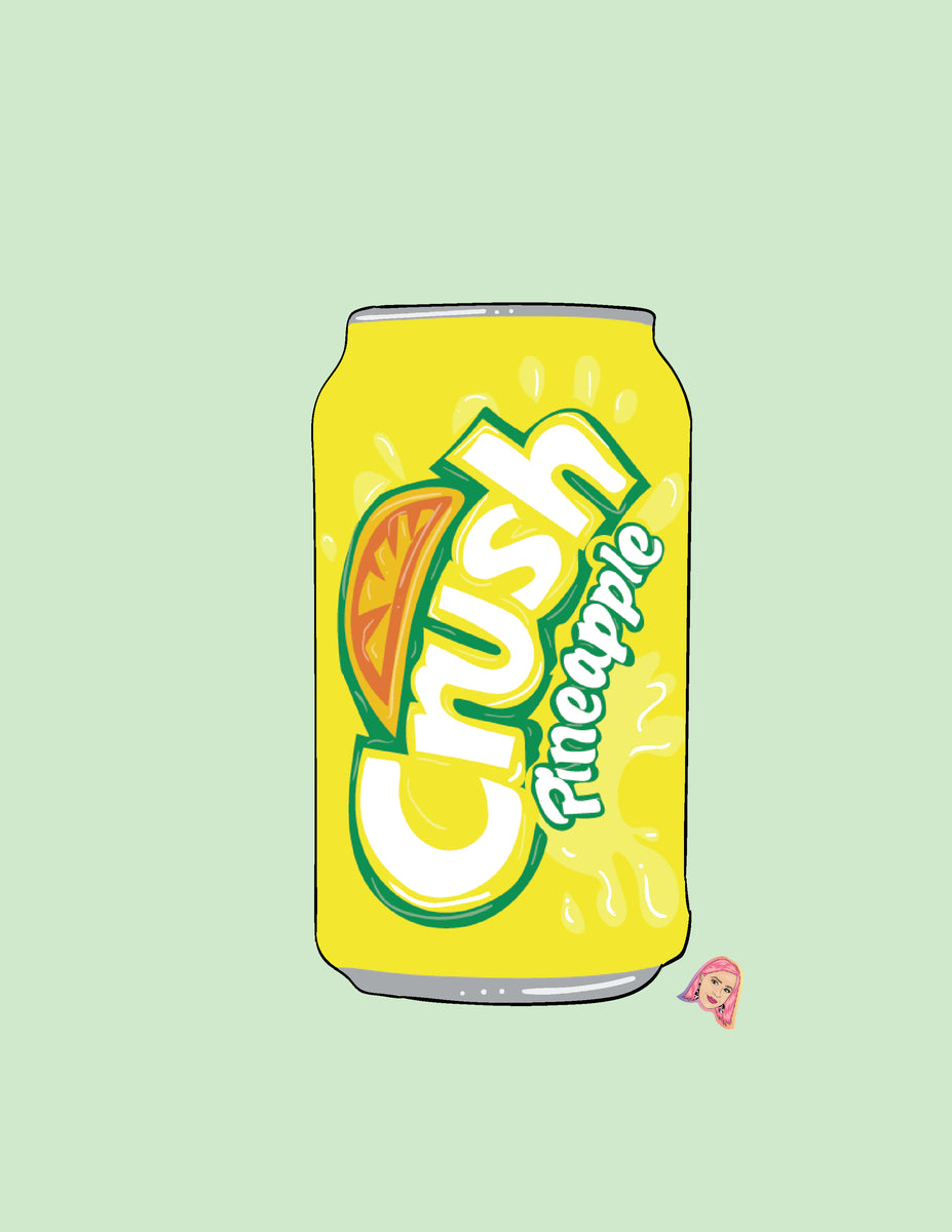 Pineapple Soda Print – Kate Fudge Art