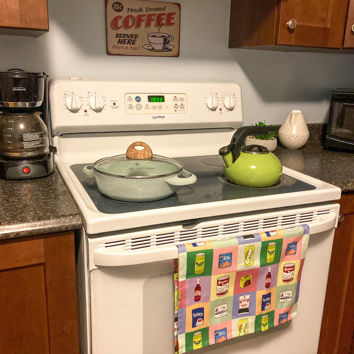 NL Food Faves Tea Towel – Kate Fudge Art